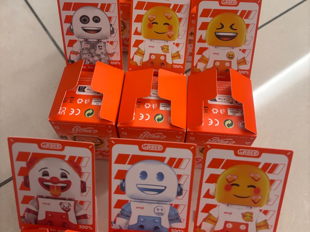 Space molly emoji series, Hobbies & Toys, Toys & Games on Carousell