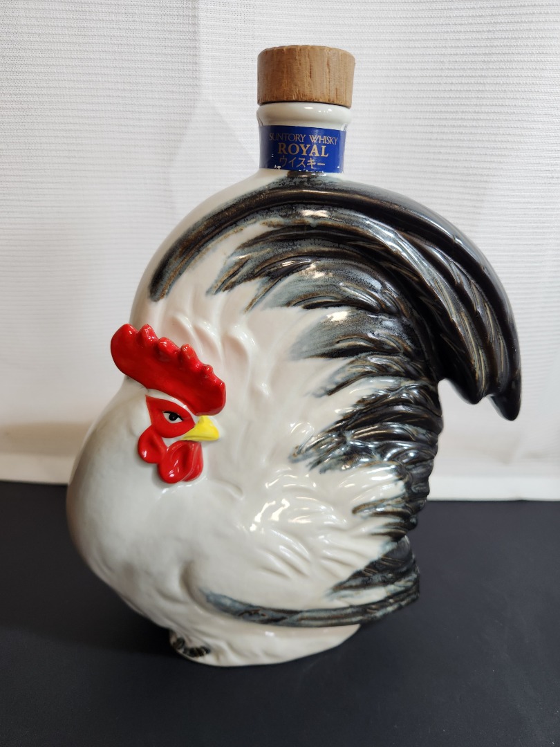 Suntory Royal Whisky Rooster Decanter (1993 Edition) – Year of the ...