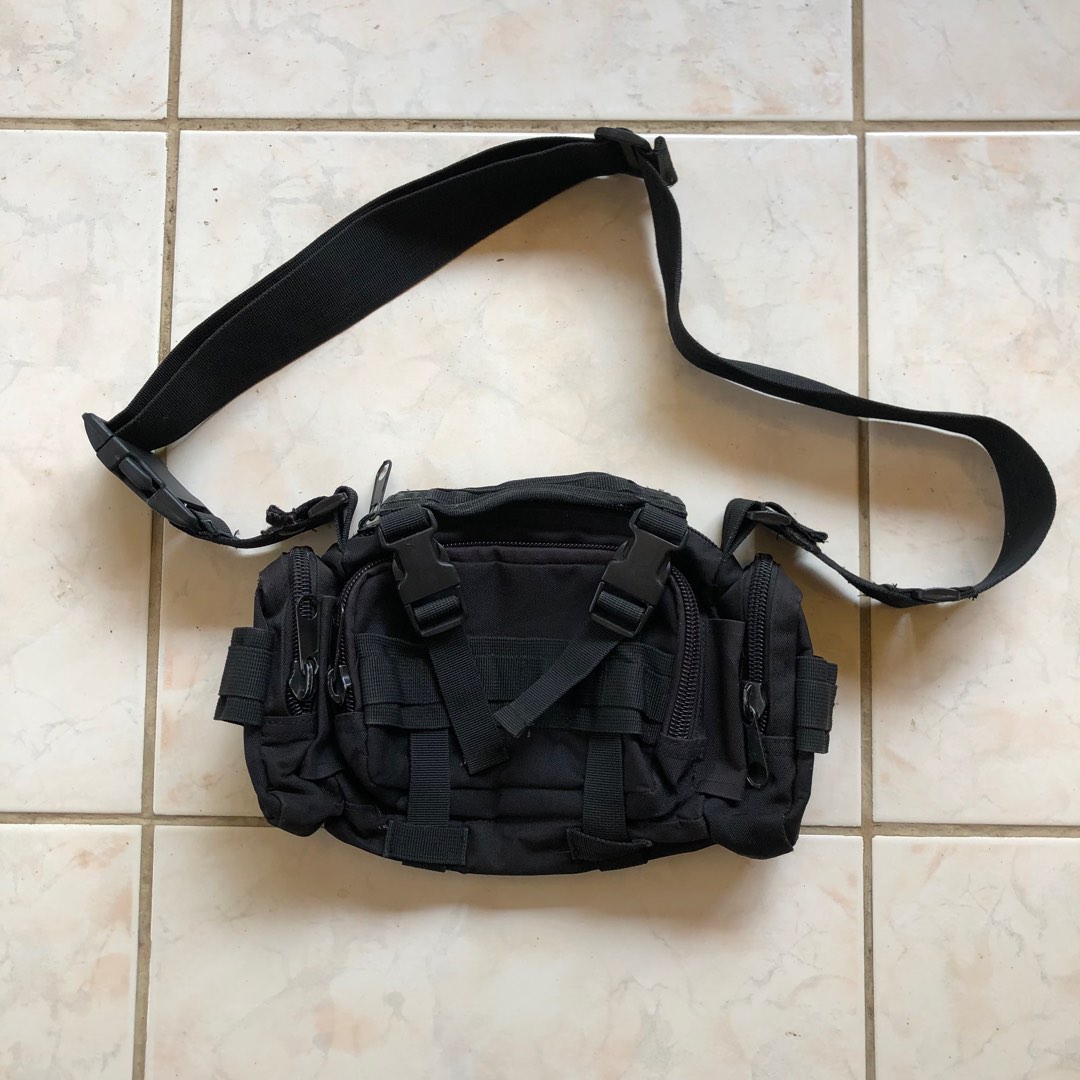 Tactical Cross Body Bag, Men's Fashion, Bags, Sling Bags on Carousell