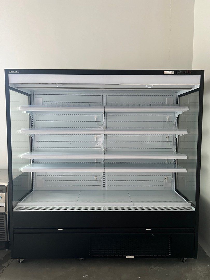 Taiwan 🇹🇼 Premium Matt Black 6Ft Open Display Chiller, TV & Home ...