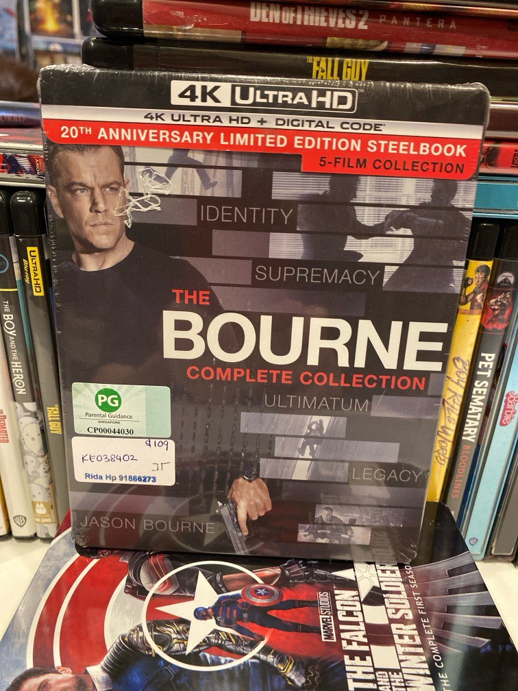 THE BOURNE COMPLETE COLLECTION, Hobbies & Toys, Music & Media, CDs & DVDs on Carousell