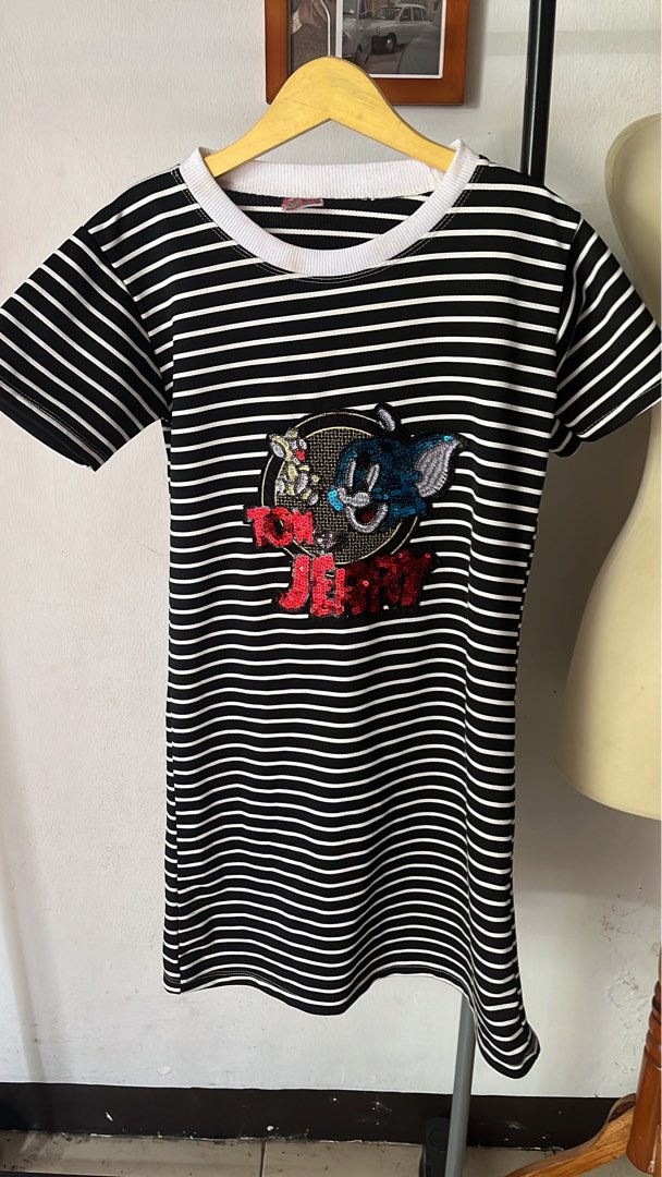 Tom & Jerry Dress Anak, Bayi & Anak, Baju Anak Perempuan, 8 hingga 12 tahun di Carousell