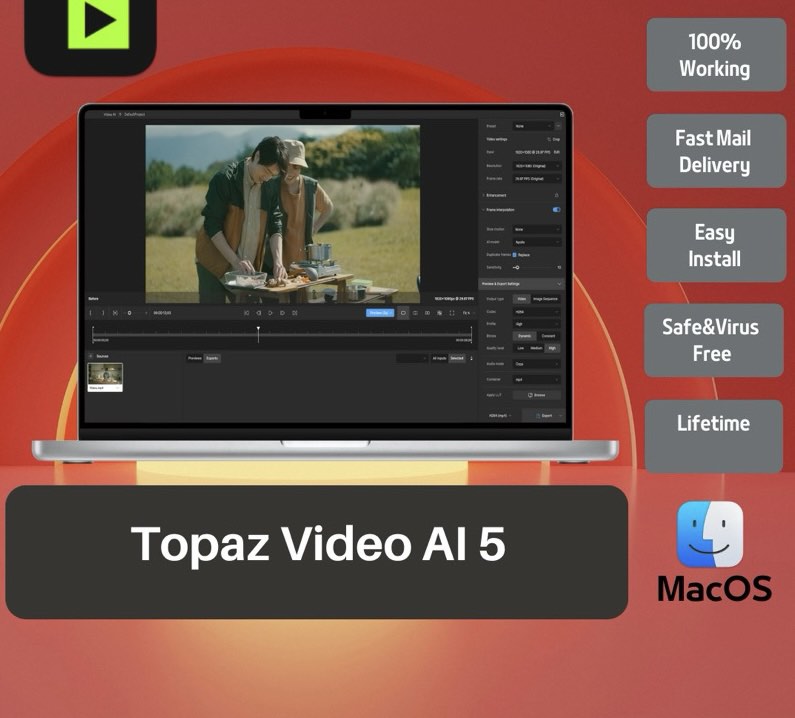 Topaz Video AI MacOS – Cutting-edge video enhancer using AI to upscale ...