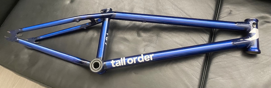 Unique BMX Tall Order 187 Reilly Signature Frame, Sports Equipment ...