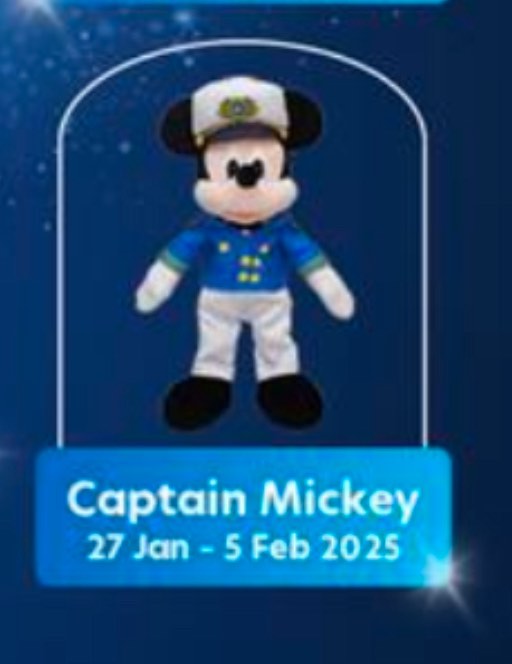 UOB plushie - Captain Mickey, Hobbies & Toys, Toys & Games on Carousell
