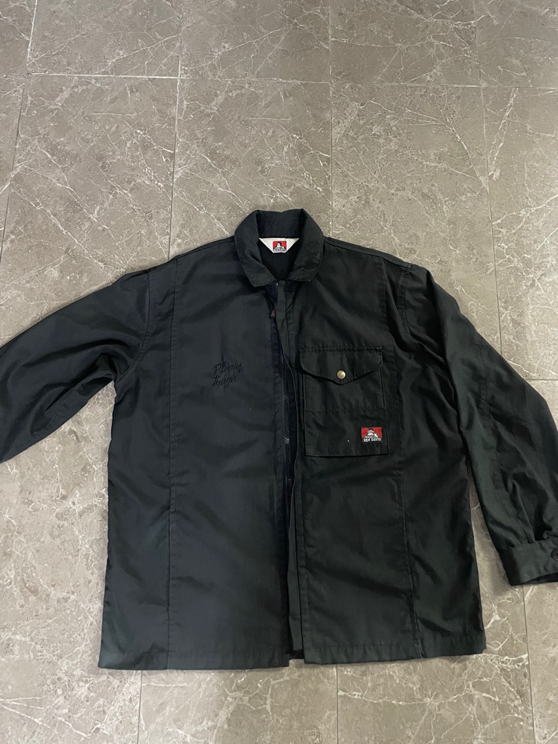 VINTAGE BEN DAVIS CHORE COAT, Men's Fashion, Coats, Jackets and ...