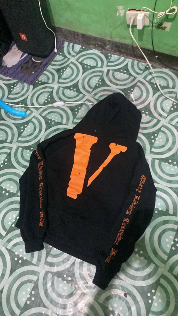 VLONE X OFF WHITE, Men's Fashion, Tops & Sets, Hoodies on Carousell