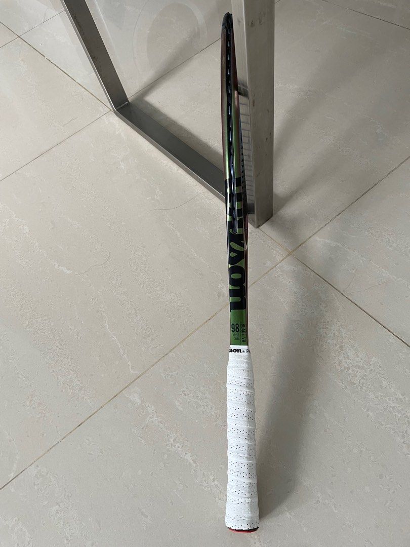 Wilson Tennis Racket Blade V8 98, Sports Equipment, Sports & Games ...