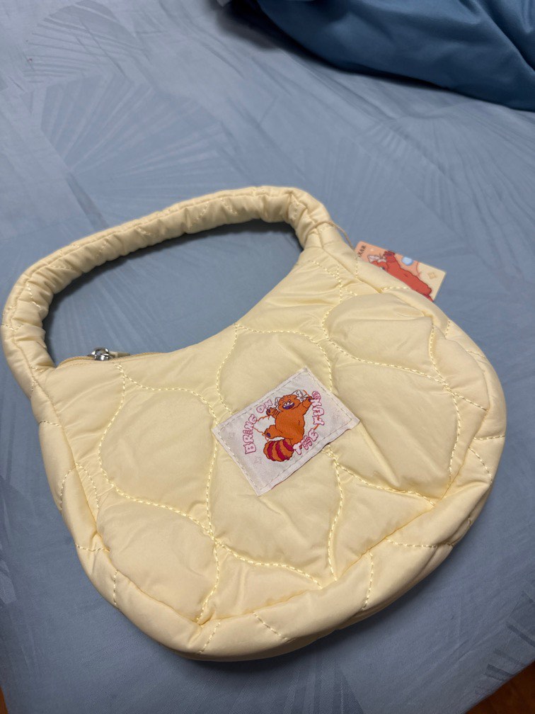 Yellow cute bag from Miniso ( Suitable for kids), Women's Fashion, Bags ...