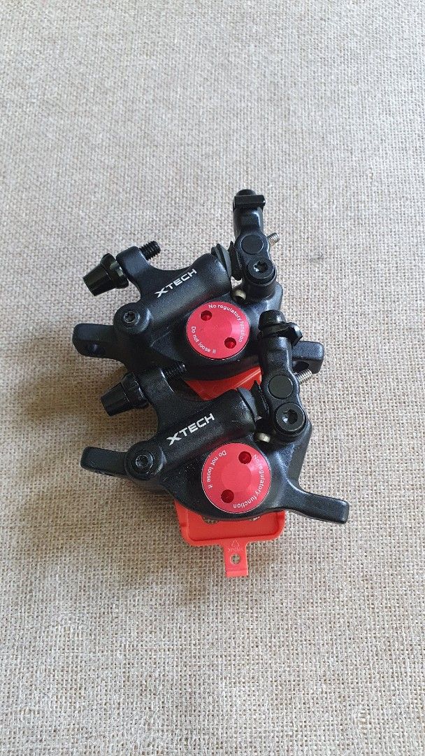 Zoom X-Tech Cable-Actuated Semi-Hydraulic Brake Calipers for MTB/Hybrid ...