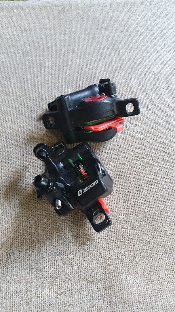 Zoom X-Tech Cable-Actuated Semi-Hydraulic Brake Calipers for MTB/Hybrid ...