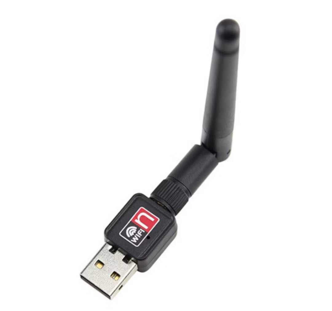 600Mbps Wireless USB WiFi Receiver Adapter 2.4Ghz for Desktop Wireless ...