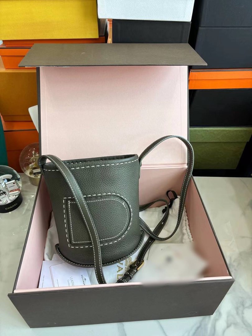 💯 Authentic Delvaux Pin Bucket Bag, Luxury, Bags & Wallets on Carousell