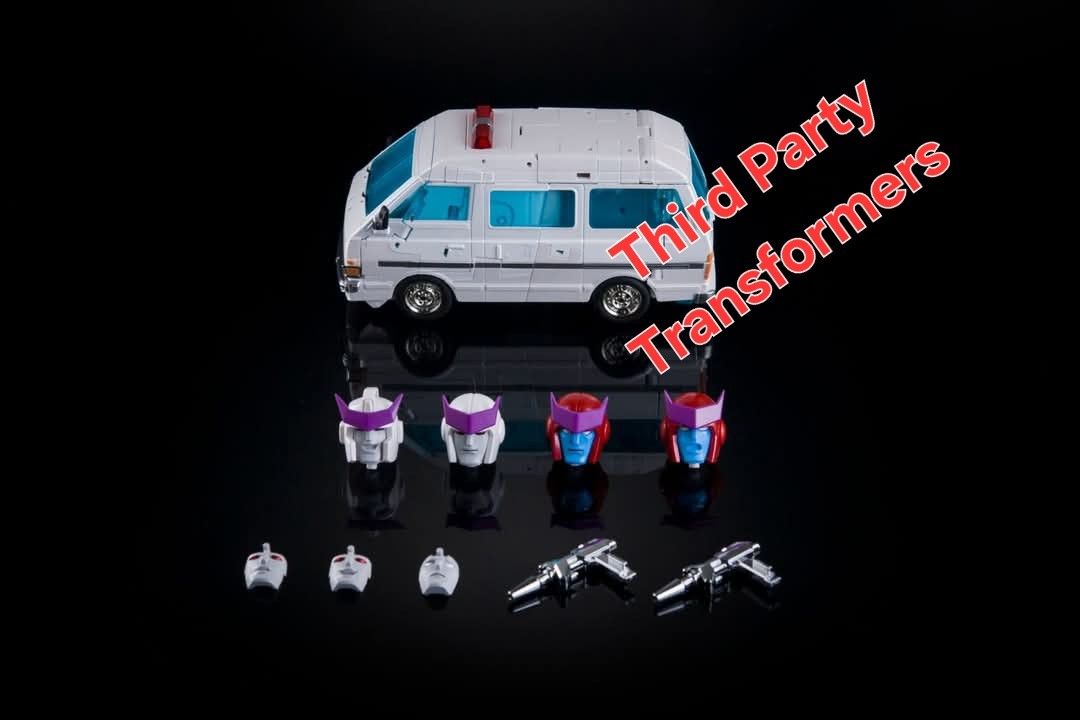 全新品 X-Transbots 社 MX-48S MX 48 S 鏡像版 力捷 救護車 MP比例 鏡像黑鐵皮 羅恩MP 比例 ...