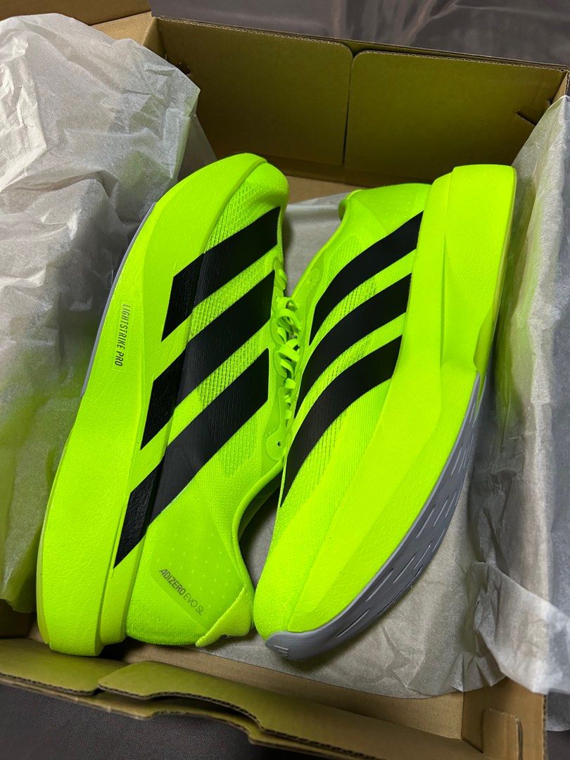 Adidas Adizero Evo SL UK 10, Men's Fashion, Footwear, Sneakers on Carousell