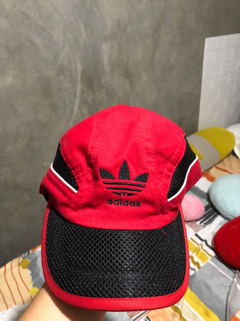 Adidas red cap, Men's Fashion, Watches & Accessories, Caps & Hats on ...