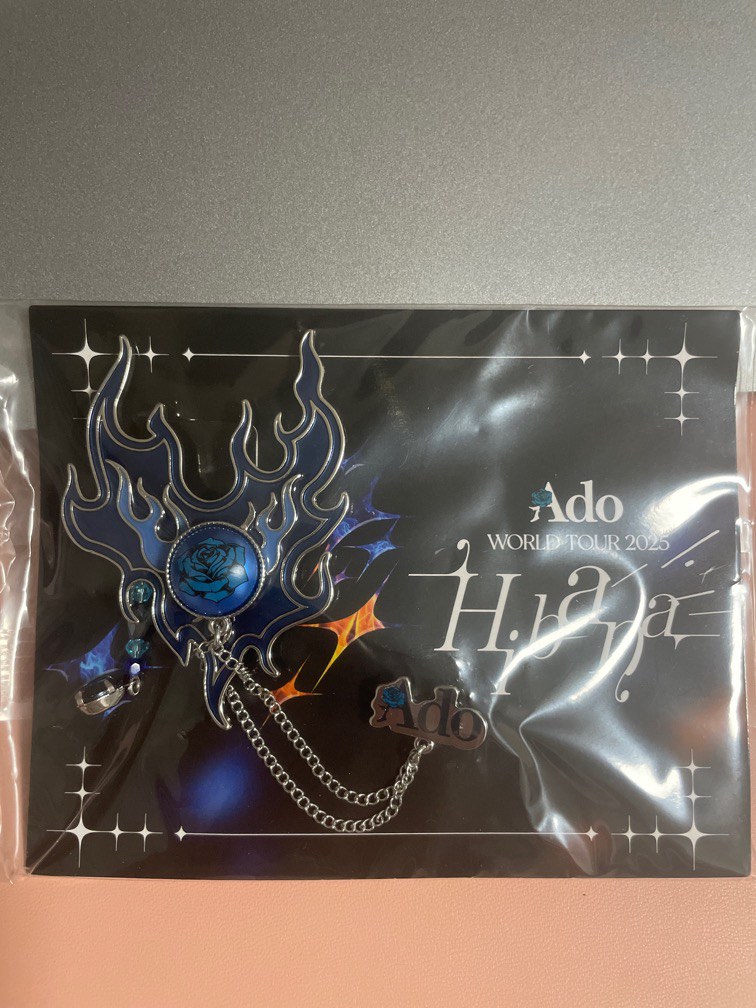 ADO WORLD TOUR 2025 VIP BROOCH, Hobbies & Toys, Memorabilia ...