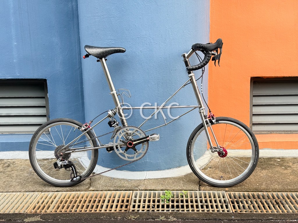 Alex Moulton Speed stainless steel bike Gokiso CeramicSpeed eeBrakes ...