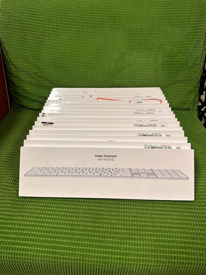 Apple Magic keyboard 精妙鍵盤 A2520第三代（USB-C to Lightning）長款數字鍵盤區無線藍牙妙控鍵盤 ...