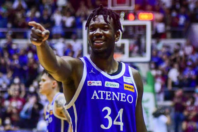 Ateneo Jordan Ange Kouame UAAP Championship jersey, Men's Fashion ...