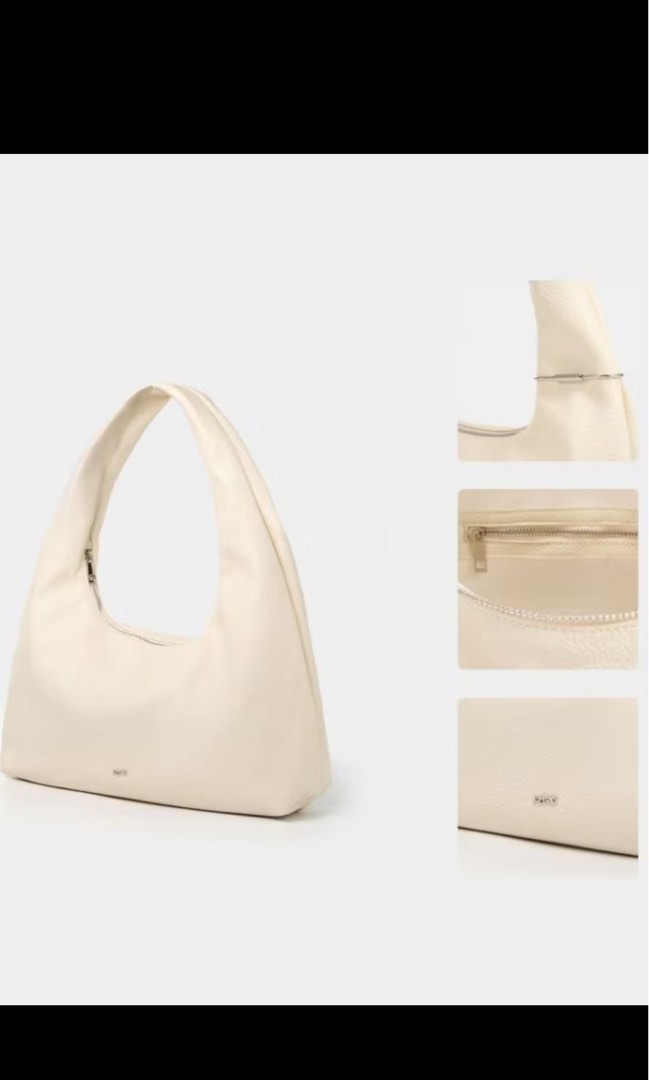 Aztrid Hobo Bag Large - Ivory, Women's Fashion, Bags & Wallets ...