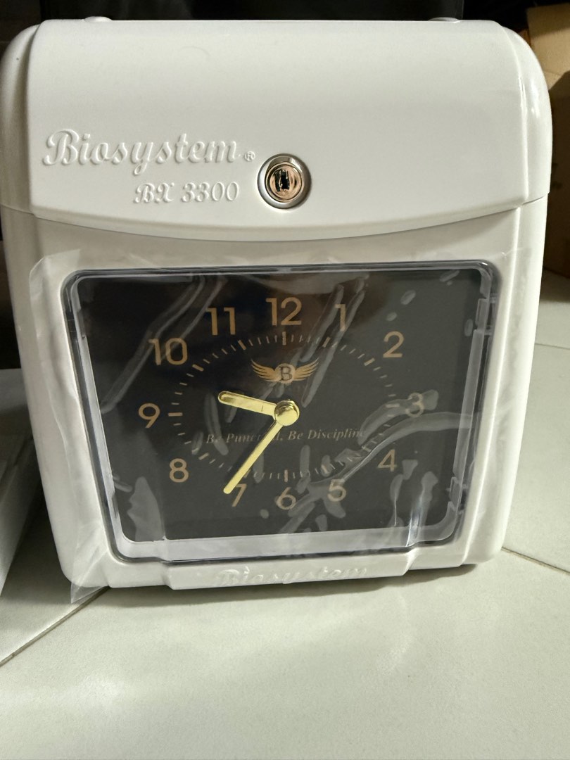 Biosystem BX3300 punch card / time stamp machine, Everything Else on ...