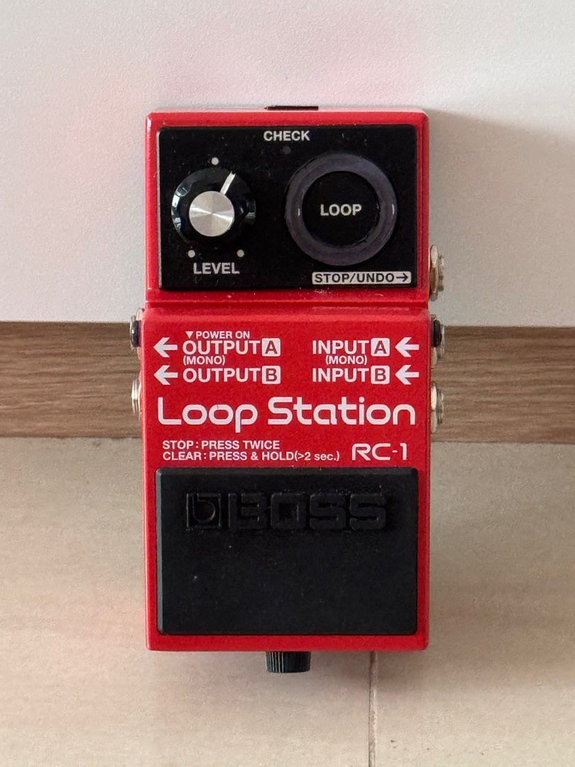 Boss Loop Station RC-1, Hobbies & Toys, Music & Media, Music ...