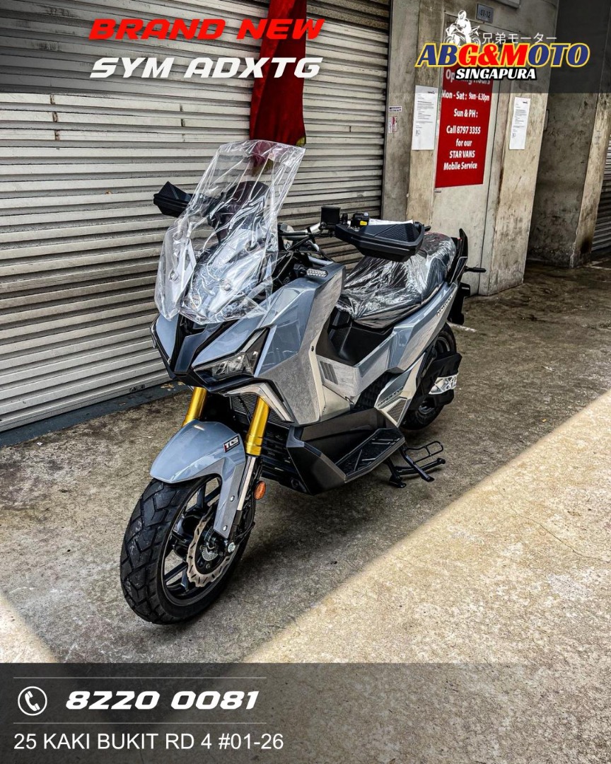 BRAND NEW SYM ADXTG | SYM MMBCU | SYM JET 14 EVO | SYM HUSKY 150 | SYM ...