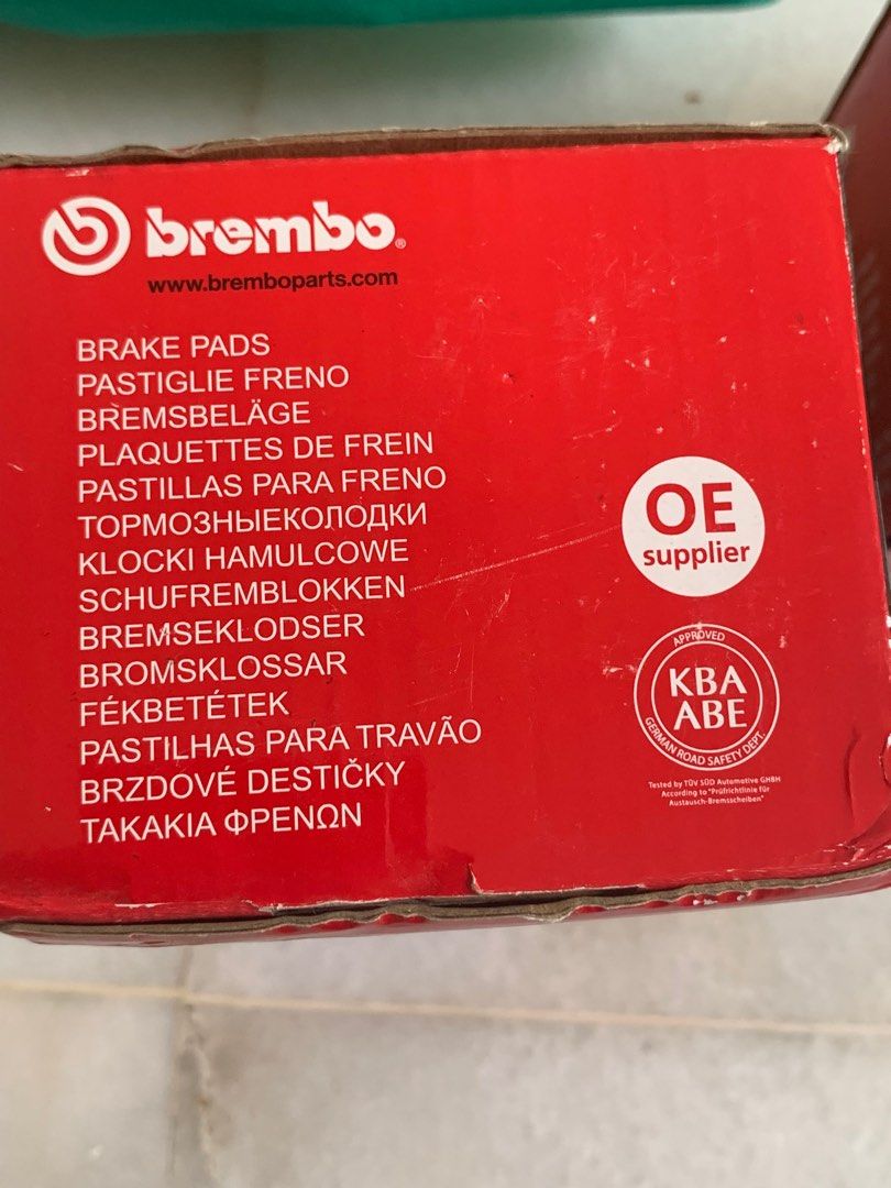 Brembo satria/Gen2 brake pad, Auto Accessories on Carousell