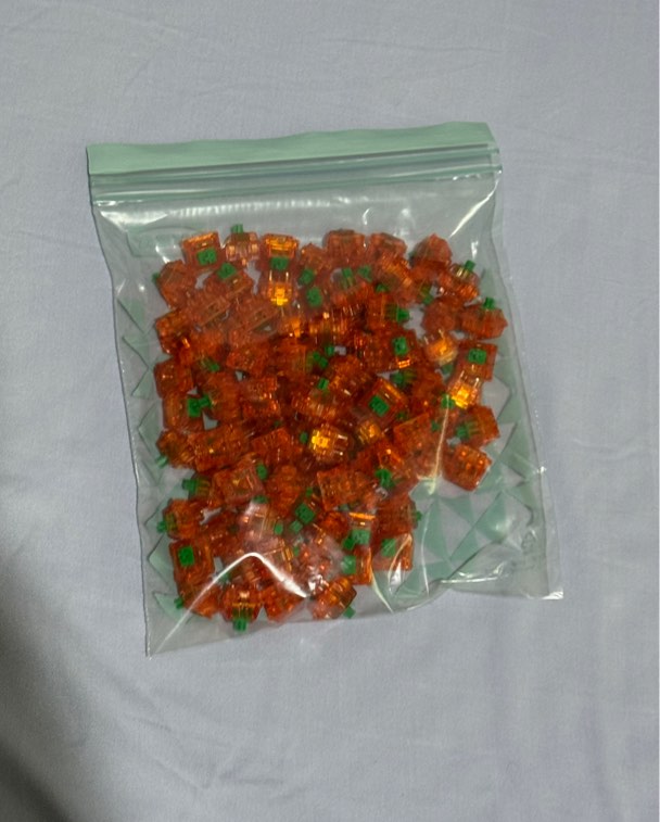 C3 Tangerine Switches L+F (pack of 94), Computers & Tech, Parts ...