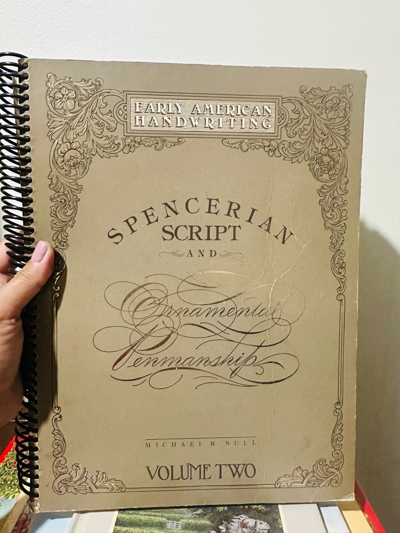 CALLIGRAPHY Book: Spencerian Script and Ornamental Penmanship (Hard to ...