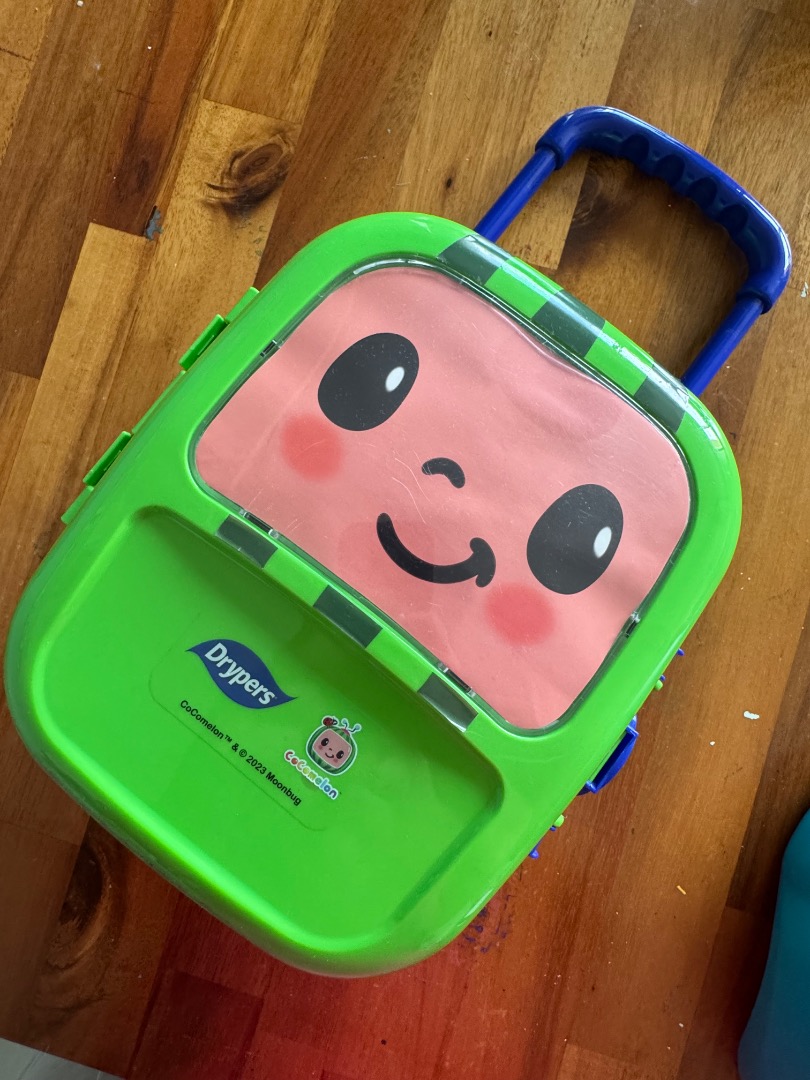 Cocomelon Children Toy Luggage, Hobbies & Toys, Toys & Games on Carousell