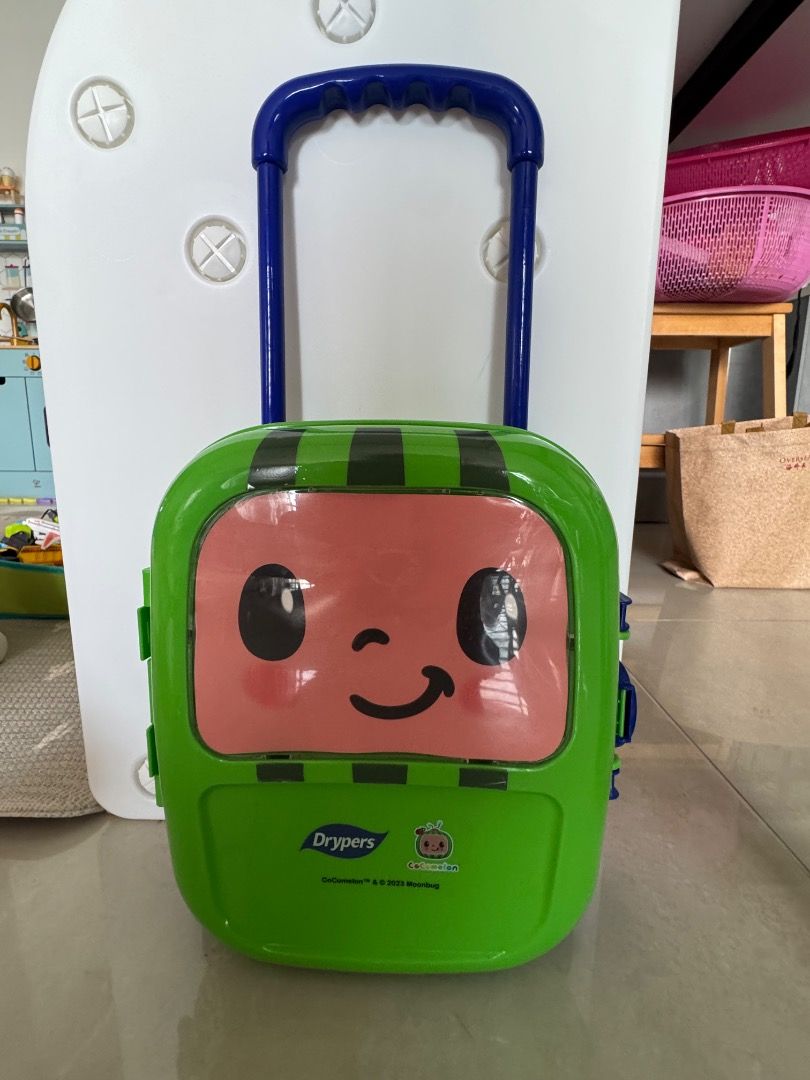 Cocomelon Children Toy Luggage, Hobbies & Toys, Toys & Games on Carousell