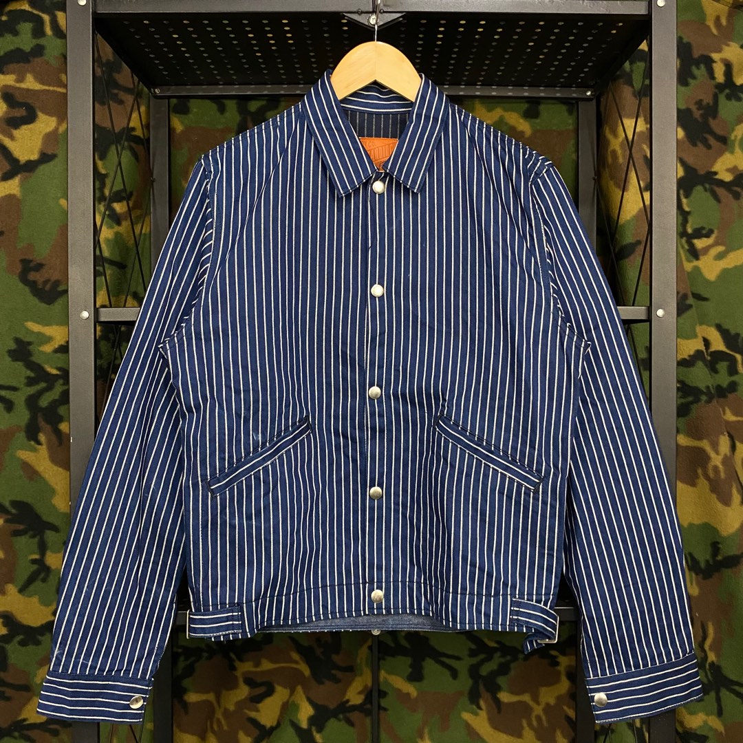 Convoy Funk Co. Japanese Hickory Type Work Jacket, Men's Fashion, Coats ...