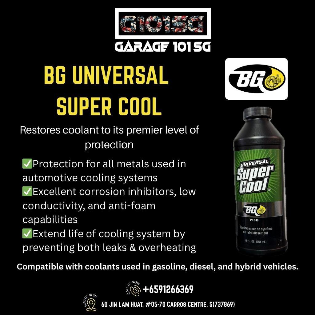 Coolant (BG Universal Super Cool), Car Accessories, Car Workshops ...