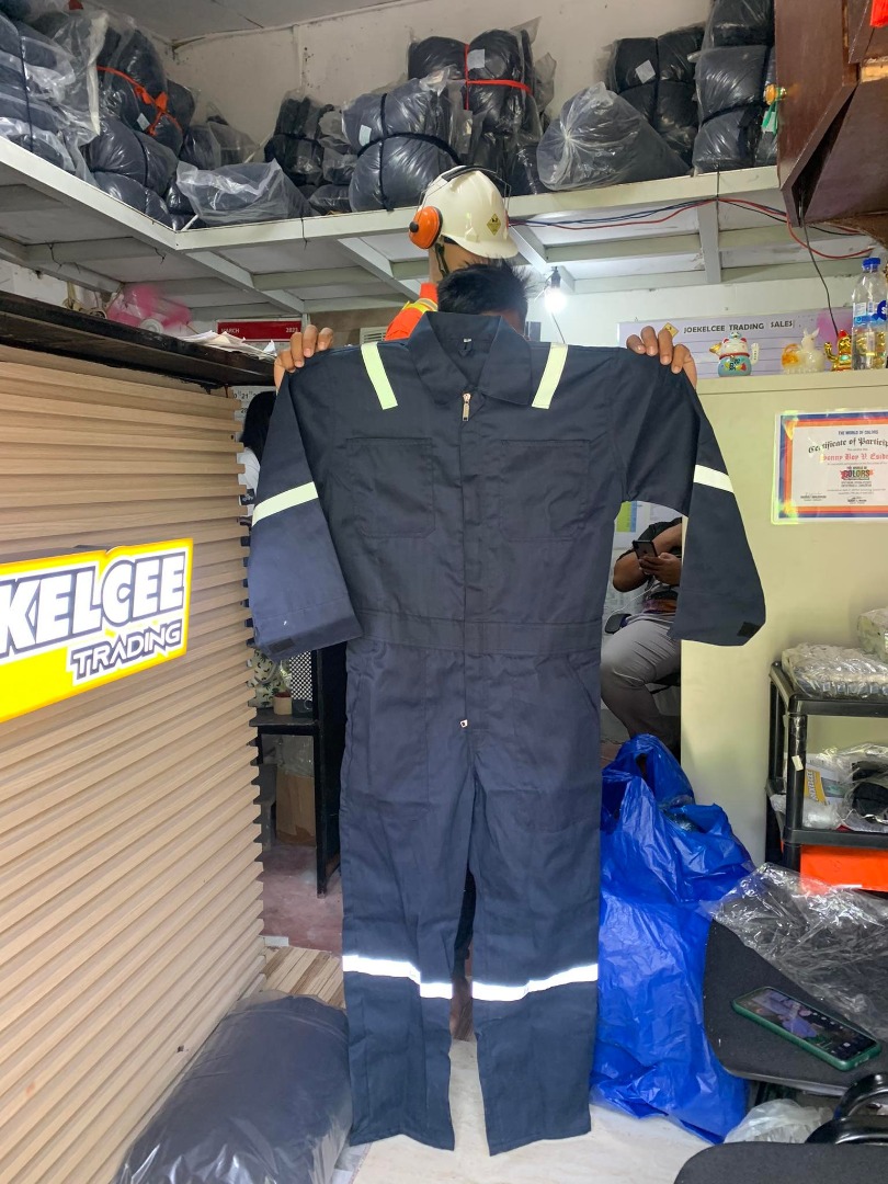 COVERALL WITH REFLECTOR, Men's Fashion, Coats, Jackets and Outerwear on ...