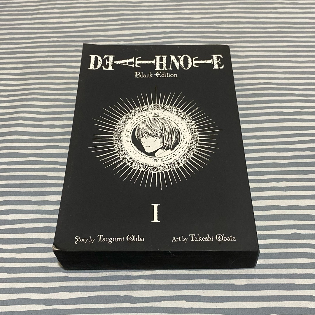 death note: black edition | volume 1 (preloved), Hobbies & Toys, Books ...