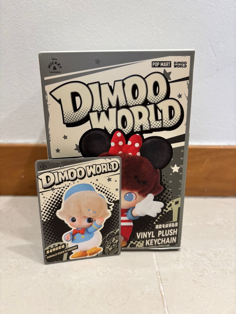 dimoo disney vinyl plush keychain donald duck, Hobbies & Toys, Toys ...