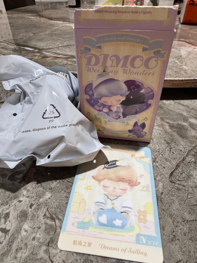 Dimoo weaving wonder series (dreams of sailing), Hobbies & Toys, Toys ...