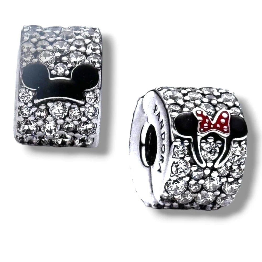 Disney Parks Pandora Clip Mickey Minnie Mouse Park Exclusive, Women's ...