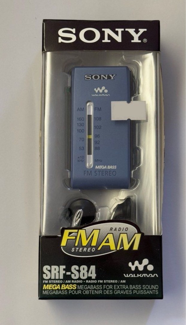 DSE 專用Sony SRF-S84 收音機, 音響器材, 其他音響配件及設備 - Carousell