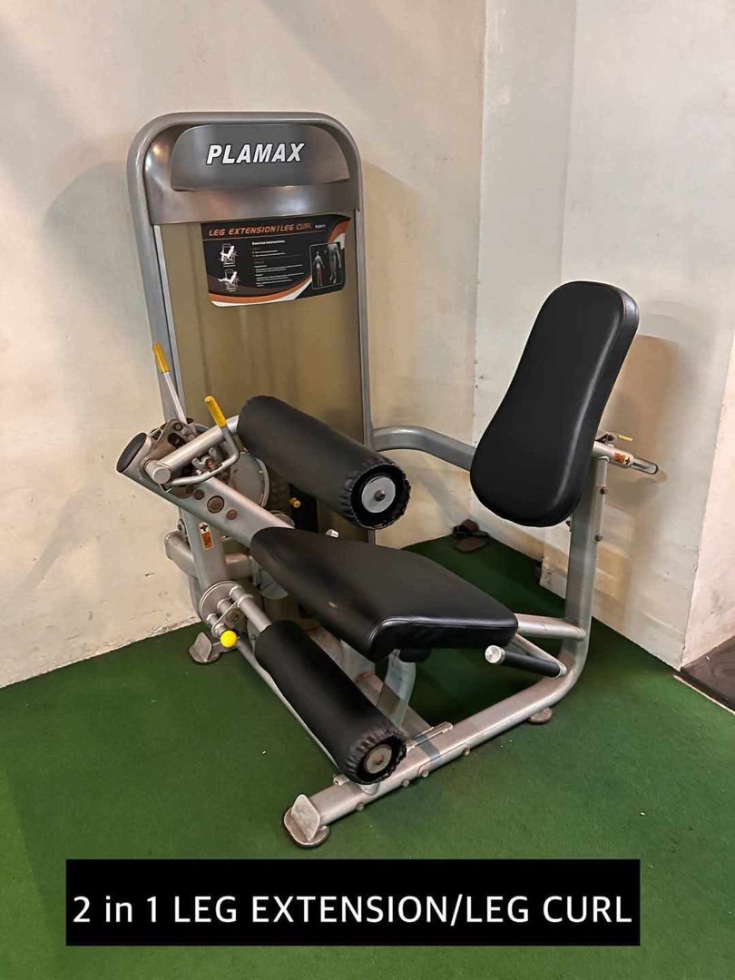 Dual Leg Extension Leg Curl, Sports Equipment, Exercise & Fitness ...