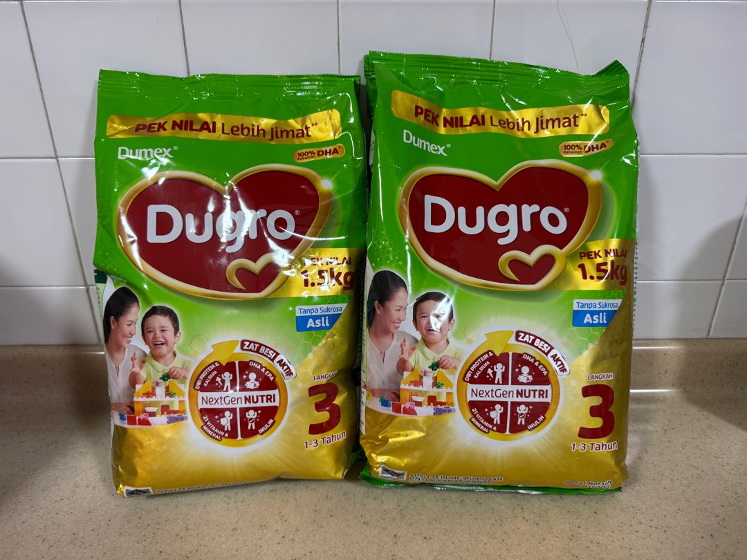 Dugro Stage 3 (1.5kg) Bundle of 2, Babies & Kids, Nursing & Feeding ...