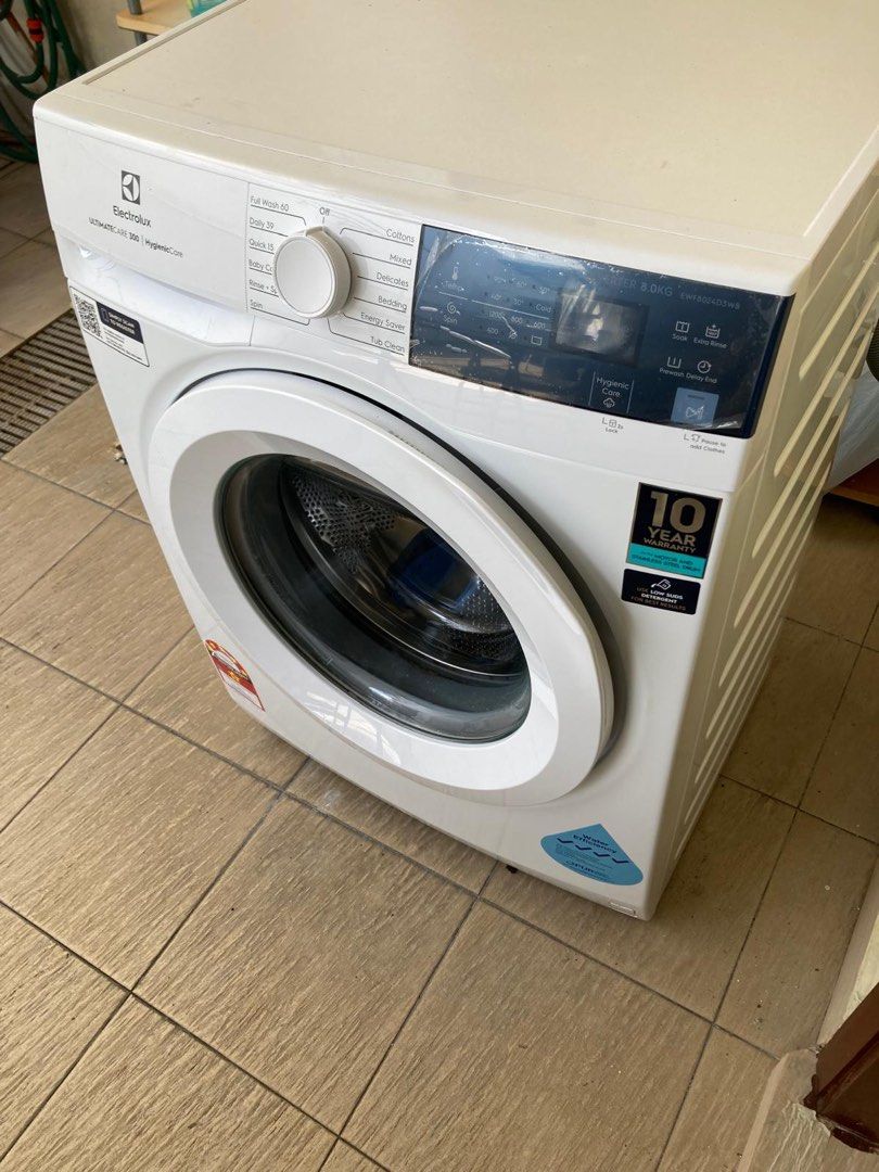 Electrolux Washing Machine EWF8024D3WB, TV & Home Appliances, Washing ...