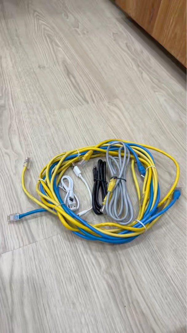 Ethernet Cables Assorted Lengths And Colors Computers And Tech Parts And Accessories Cables