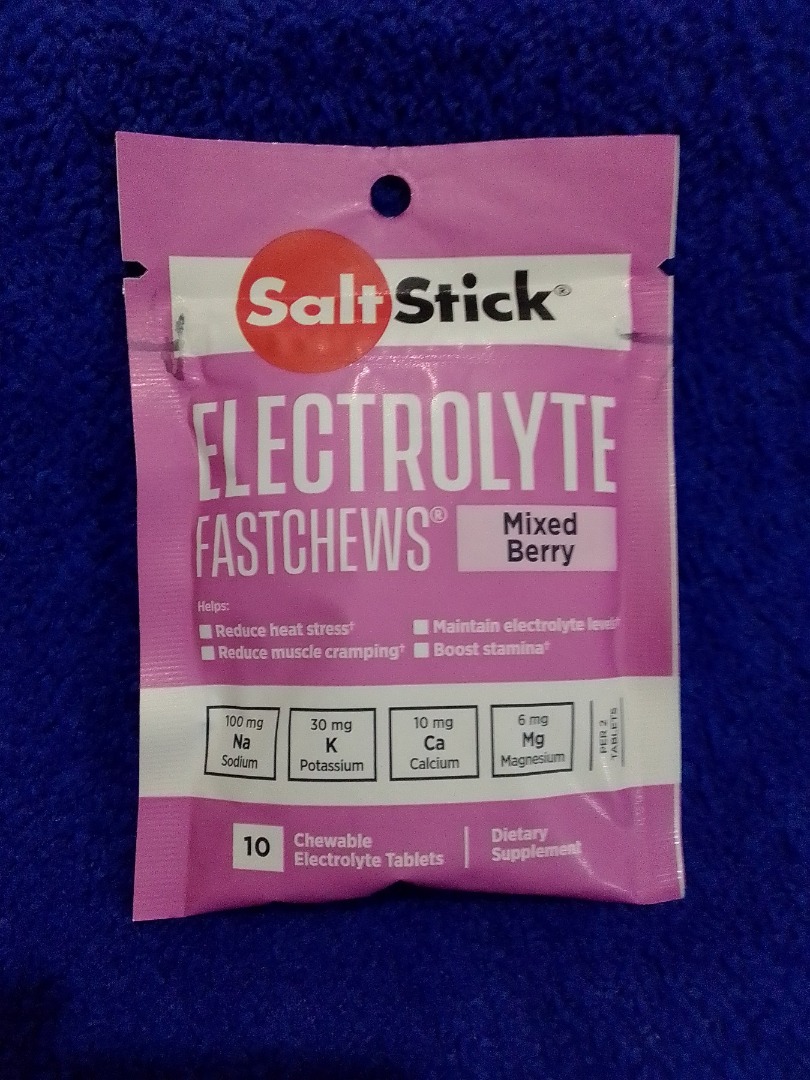 FastChews in Mixed Berry - Packet SaltStick 10tablets, Health ...