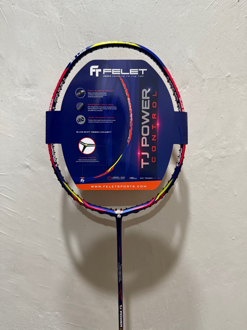 Felet TJ Power Control, Sports Equipment, Sports & Games, Racket & Ball ...