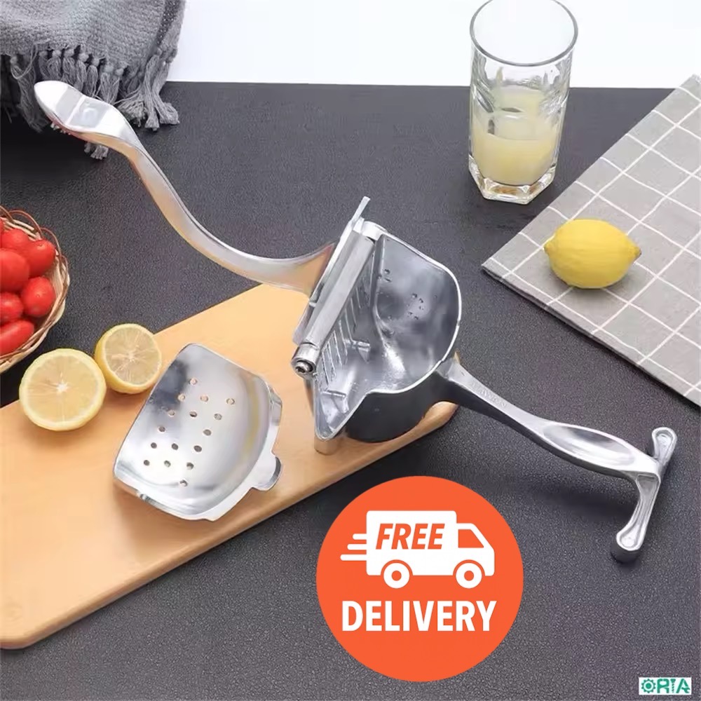 [FREE DELIVERY] Heavy Duty Manual Juicer | Stainless Steel Fruit Press ...