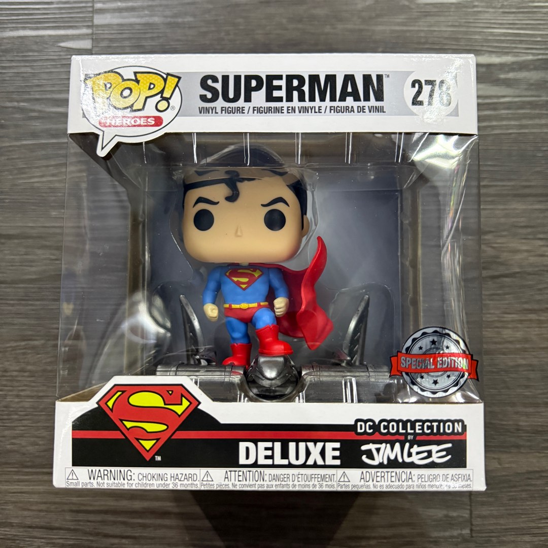 Funko Pop Heroes Deluxe #278: DC Collection of Jim Lee - Superman ...