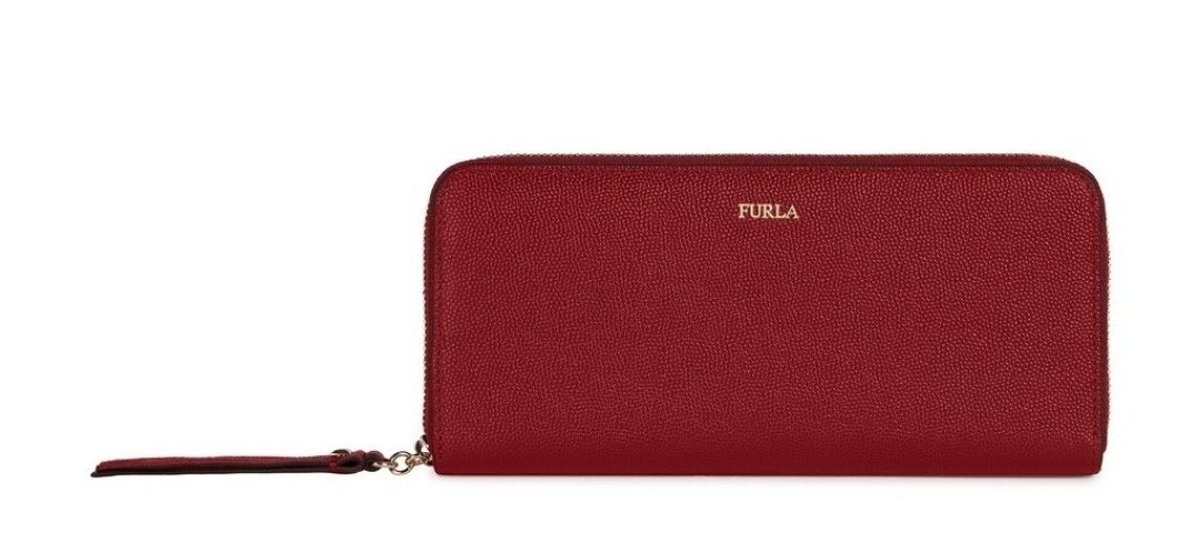 Furla Mimi Zip Around Slim XL, Luxury, Bags & Wallets on Carousell